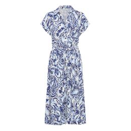 b. young Kleid BYMMJOELLA Loose fit in Blue Paisley | Gr.: 36