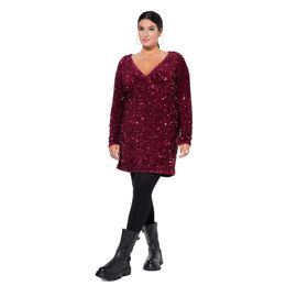 Studio Untold Kleid in brombeere | Gr.: 46-48