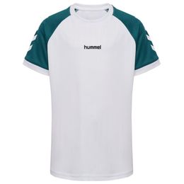 Hummel T-Shirt Hmljr Stripe Kinder in WHITE | Gr.: 34-39