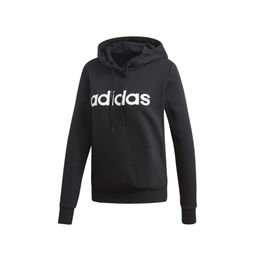 Adidas Hoodie Linear Over Head Fleece in Schwarz | Gr.: XXL