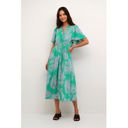 Culture Kleid CUpolly Relaxed fit in Green/Pink Paisley | Gr.: XXL