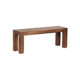 KADIMA DESIGN Esszimmer Sitzbank MUMBAI Massiv-Holz 120 x 45 x 35 cm in Massivholz | Gr.: 120 x 35 x 45 cm