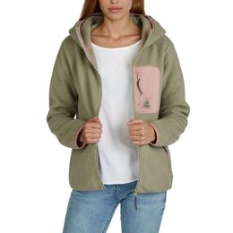 DENIMFY Jacke DFLea in Oliv | Gr.: M