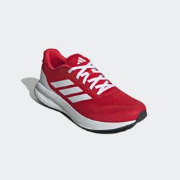 Laufschuh adidas Performance "RUNFALCON 5", Damen, Gr. 42,5, rot (better scarlet, cloud wei&szlig;, core schwarz), Synthetik, Textil, Schuhe Laufschuh