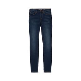 Skinny-fit-Jeans Tom Tailor, Damen, Gr. 31, L&auml;nge 32, grau (schwarz, stone, washed), Denim/Jeans, Obermaterial: 42% Baumwolle, 34% Polyester, 22% Viskose, 2% Elasthan, unifarben, skinny fit lang, Jeans, in figurbetonter 5-Pocket-Form