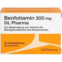 Benfotiamin 300 mg Gl Pharma Filmtabletten 30 St