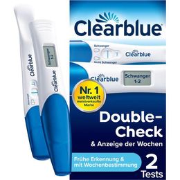 Wick Clearblue Schwangerschaftstest Kombipack Urin 2 St
