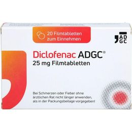 Diclofenac Adgc 25 mg Filmtabletten 20 St