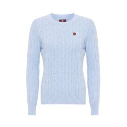Williot Pullover 'Fuerteventura' Damen Gr&ouml;&szlig;e M blau / braun