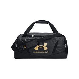Sporttasche Under Armour "UA UNDENIABLE 5.0 DUFFLE MD", Kinder, Gr. B/H/T: 62cm x 35cm x 28cm, schwarz medium, Web, Polyester, Taschen Sporttasche, f&uuml;r Jugendliche, mit Reflektoren, leichtes Material, pflegeleicht