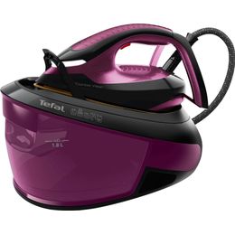 Tefal Dampfb&uuml;gelstation "SV8152 Express Vision", lila (lila, schwarz), Dampfb&uuml;gelstationen, 480 g/Min. extra Dampfsto&szlig;, f&uuml;r alle Textilien, LED an der Spitze