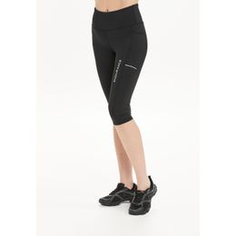 Trainingstights Endurance "Energy W 3/4 XQL", Damen, Gr. 34, EURO-Gr&ouml;&szlig;en, schwarz, 81% Polyester, 19% Elasthan, unifarben, Hosen, mit QUICK DRY-Technologie