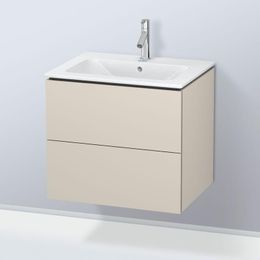 Duravit L-Cube Waschtischunterschrank, 2 Ausz&uuml;ge, LC624009191,