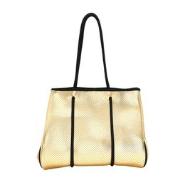 NAEMI Shopper Damen Gr&ouml;&szlig;e One Size gold / schwarz