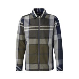 Barbour Jacke 'Lannich' Herren Gr&ouml;&szlig;e S dunkelblau / dunkelgr&uuml;n / offwhite