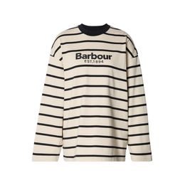 Barbour Shirt 'Maeve' Damen Gr&ouml;&szlig;e M ecru / schwarz