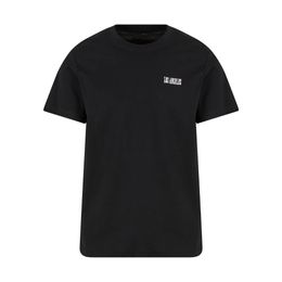 Mister Tee T-Shirt 'Los Angeles' Herren Gr&ouml;&szlig;e 5XL schwarz / wei&szlig;