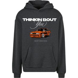Mister Tee Sweatshirt 'Thinking Bout You' Herren Gr&ouml;&szlig;e XXL anthrazit / orange / schwarz / wei&szlig;