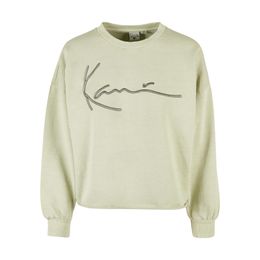 Karl Kani Sweatshirt Damen Gr&ouml;&szlig;e S grau / hellgr&uuml;n
