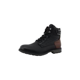 Tom Tailor Schn&uuml;rboots Herren Gr&ouml;&szlig;e 43 braun / schwarz