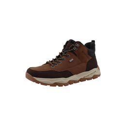 Tom Tailor Schn&uuml;rboots Herren Gr&ouml;&szlig;e 41 cognac / dunkelbraun / schwarzmeliert
