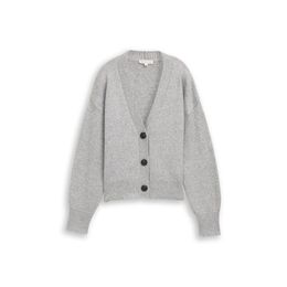 Tom Tailor Strickjacke Damen Gr&ouml;&szlig;e M grau