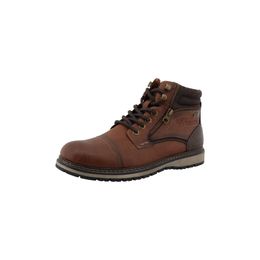 Tom Tailor Lace-Up Boots male size 46 Brown / Dark brown