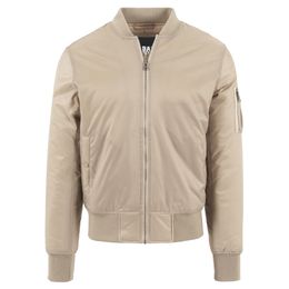 Urban Classics Herren ' Basic Bomber Jacket ' Herren Gr&ouml;&szlig;e XXL beige
