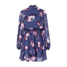 ABOUT YOU Kleid 'Nancy Body' Damen Gr&ouml;&szlig;e 40 dunkelblau / pink / wei&szlig; Sommerkleid