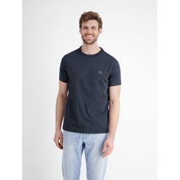 Lerros Damen T-Shirt "Lerros COOL & DRY Performance T-Shirt f&uuml;r Herren", blau, Gr. L, 75% Baumwolle, 25% Polyester, Shirts