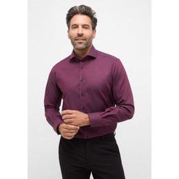 Eterna Herren Langarmhemd "MODERN FIT"bordeaux, Gr. 42, 100% cotton, Hemden, NON IRON (b&uuml;gelfrei)