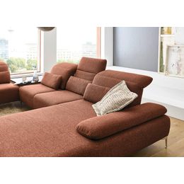 Dekokissen Home Affaire, B:65cm H:10cm L:25cmrusty, Obermaterial: 100% Polyester, Dekokissen_Sitzkissen_Kissenh&uuml;llen, "Liora, Nierenkissen medium,