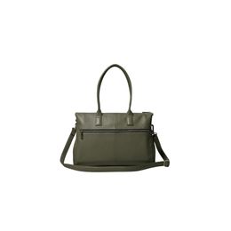 still nordic Damen Handtasche "still nordic Bag stillAnouk"schwarz olive, Obermaterial: 100% Leder, Taschen