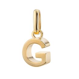 Firetti Kinder Kettenanh&auml;nger "Schmuck Geschenk Gold 333 Halsschmuck Anh&auml;nger Buchstabe Alphabet", G, Gelbgold 333, 0,83 ggelbgoldfarben, Gelbgold