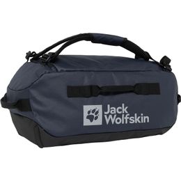 Jack Wolfskin Reisetasche "ALL-IN DUFFLE 35", blau, Obermaterial: 100% Polyester, Taschen, 35 Liter Volumen, aus strapazierf&auml;higem und wasserdichtem