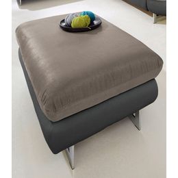 Hocker COTTA, B:98cm H:45cm T:67cm, schwarz, Wohnzimmer, Hocker, "Solution"