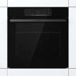 Gorenje Pyrolyse Backofen "BPS6737E14X, BPS6737E14BG", B:59,5cm H:59,5cm T:56,4cm, schwarz, Back&ouml;fen, AirFry-Funktion