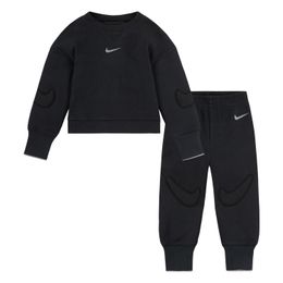 Nike Sportswear Jungen Jogginganzug, schwarz, Gr. 92, Obermaterial: 95% Baumwolle, 5% Elasthan, Sportanz&uuml;ge