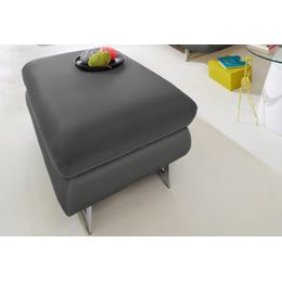 Hocker COTTA, B:98cm H:45cm T:67cm, grau, Wohnzimmer, Hocker, "Solution"