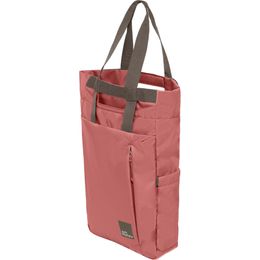 Jack Wolfskin Damen Tragetasche "EVE", rot, Obermaterial: 100% Polyester, Taschen, aus CROSSRIP 300 D RE Material, mit gepolstertem R&uuml;cken und Boden