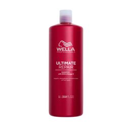 Damen Haarshampoo "Ultimate Repair Shampoo", 1.000mlwei&szlig;, Wella PROFESSIONALS, Haarpflegemittel, intensive Pflege, F&uuml;r alle Haartypen und -sch&auml;den