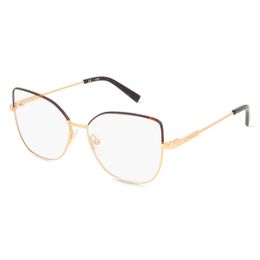 Sting STGVST432 Brille Unisex | Fassung: Vollrand, Quadratisch, Rosegold Gl&auml;nzend