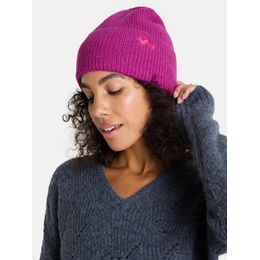 LIEBLINGSST&Uuml;CK LIEBLINGSST&Uuml;CK Damen Beanie "Damen-Strickm&uuml;tze"824, raspberry rose, Wollmischung, M&uuml;tzen, mit Woll-Anteil