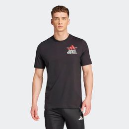 Herren Trainingsshirt "FUN SLOGAN G T", schwarz, Gr. XL, adidas Performance, Obermaterial: 100% Baumwolle, Shirts, sportlicher Stil, mit