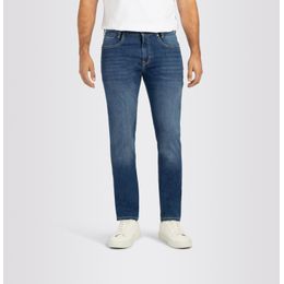 MAC Herren Slim-fit-Jeans "Arne-Pipe light", blau, Gr. 38, Denim/Jeans, Obermaterial: 88% Baumwolle, 9% Elastomultiester, 3% Elasthan, Jeans,