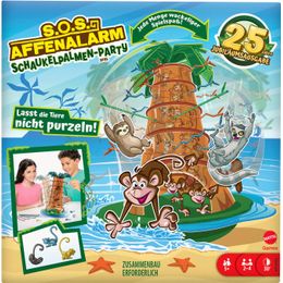 Mattel GAMES Kinder Spiel "S.O.S. Affenalarm Schaukelpalmen-Party", bunt, Spiele