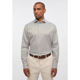 Eterna Herren Langarmhemd "COMFORT FIT", gr&uuml;n, Gr. 43, Twill, 100% cotton, Hemden, EASY IRON (b&uuml;gelleicht)