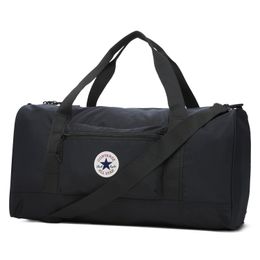 Converse Damen Sporttasche "GO2 DUFFLE", schwarz, Obermaterial: 100% Polyurethan, Taschen, aus Polyurethan, mit Handgriff, mit Schultergurt,