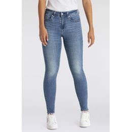 Levi's LEVI'S Damen Skinny-fit-Jeans "721 HIGH RISE SKINNY", blau, Gr. 31, Denim/Jeans, Obermaterial: 79% Baumwolle, 19% Polyester, 2% Elasthan, Jeans, mit