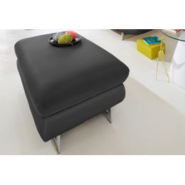 Hocker COTTA, B:98cm H:45cm T:67cm, schwarz, Wohnzimmer, Hocker, "Solution"